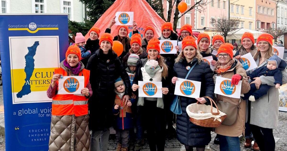Soroptimist Attersee: Gemeinsam ein Zeichen setzen gegen Gewalt
