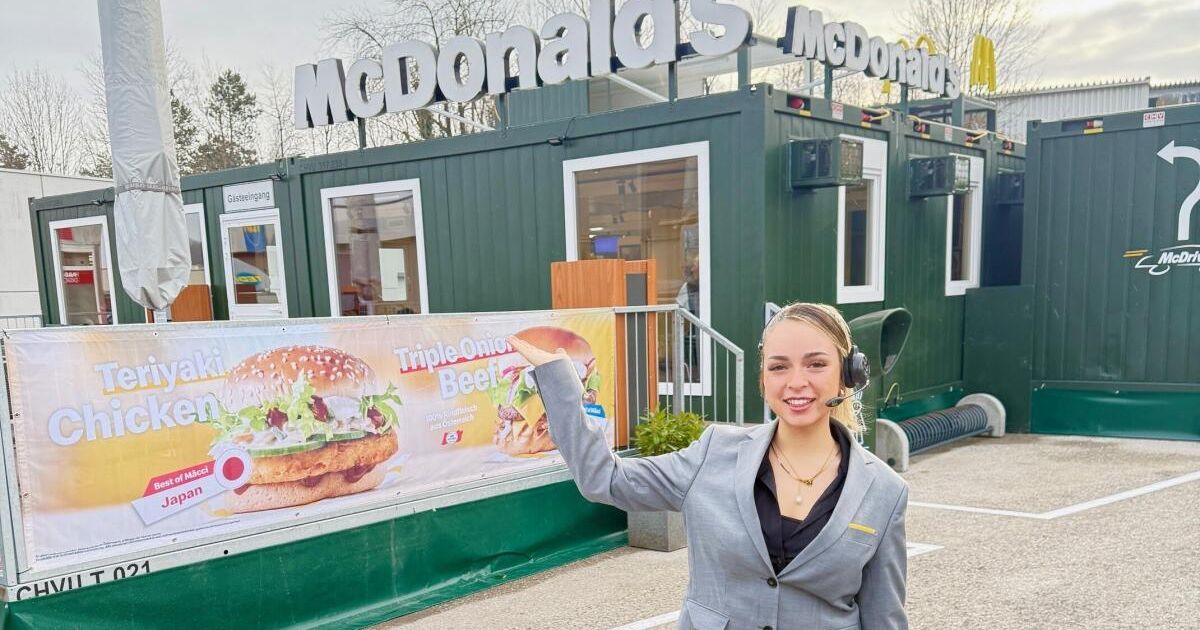 McDonald’s Gmunden: Pop-up Restaurant verkürzt die Wartezeit auf den Neubau