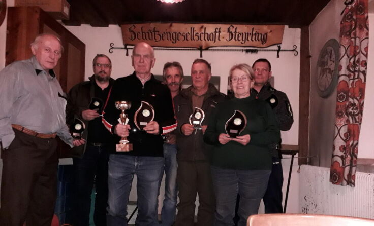 Jahresabschluss der Schützengesellschaft Steyrling