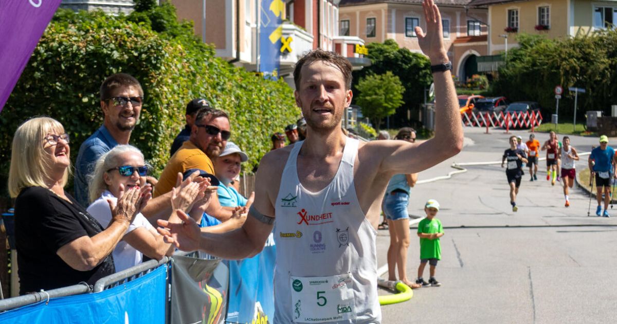 Lukas Helmberger und Andrea Gruber siegen beim Mollner Ortslauf
