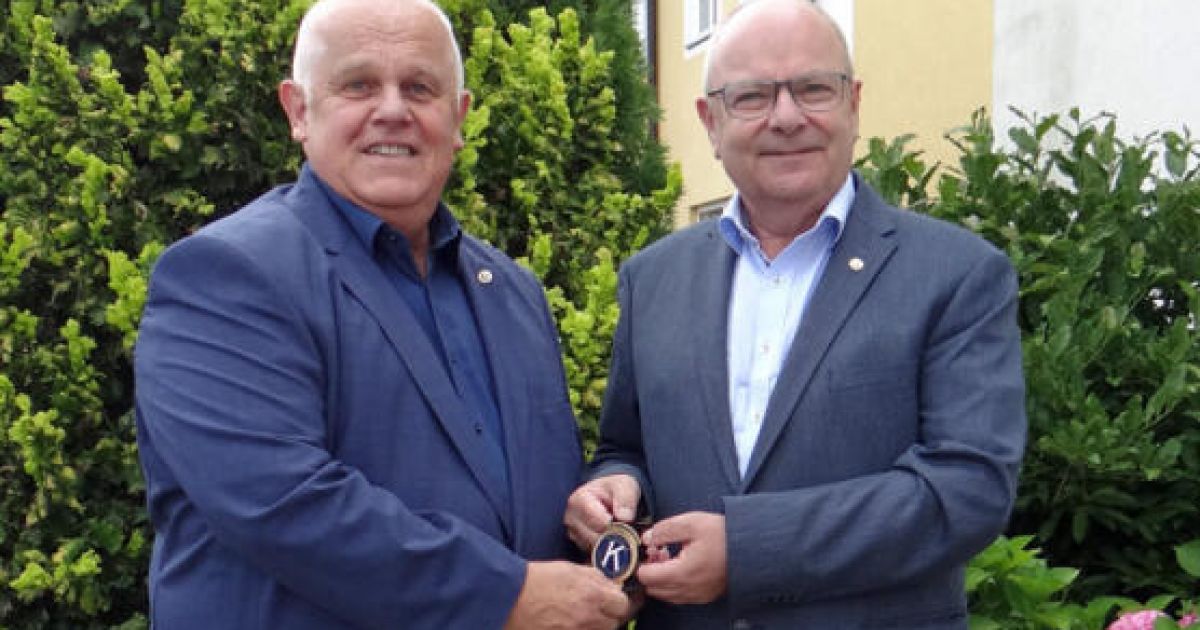 Berer ist neuer Kiwanis-Präsident in Braunau