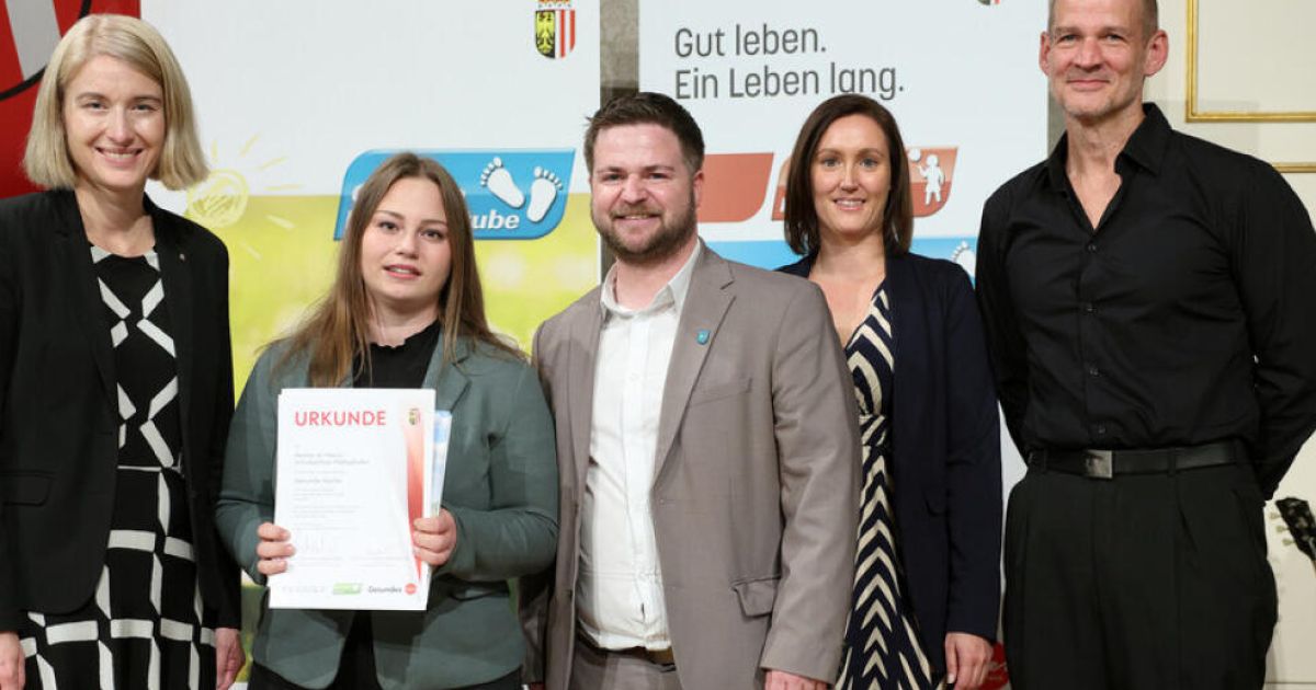 Ausgezeichnete „Gesunde Küche“ in Mattighofner Schulkantine