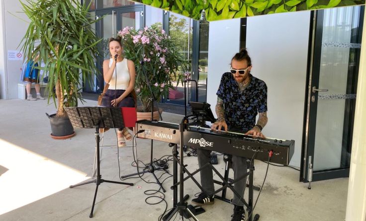 Ein Tag voller Musik beim "Bandrunning" in Traun