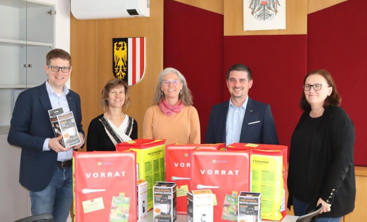 Bildungseinrichtungen in Hargelsberg mit Zivilschutz-Vorsorgetaschen ...