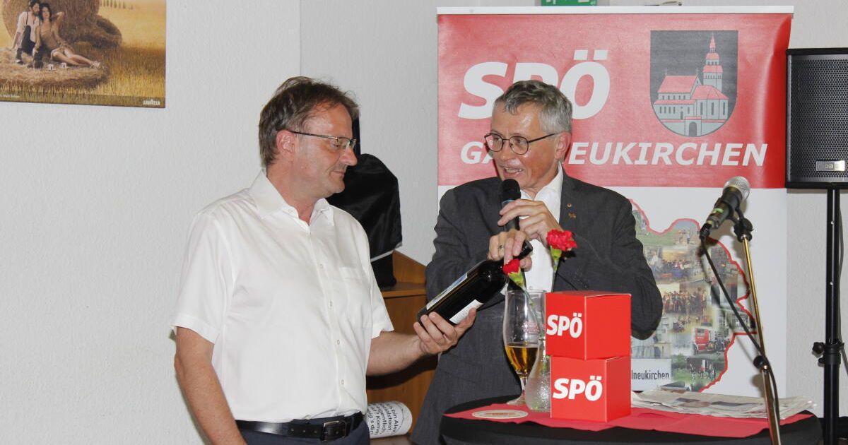 Stadtparteitag der SPÖ Gallneukirchen mit EU-Spitzenkandidat Hannes Heide