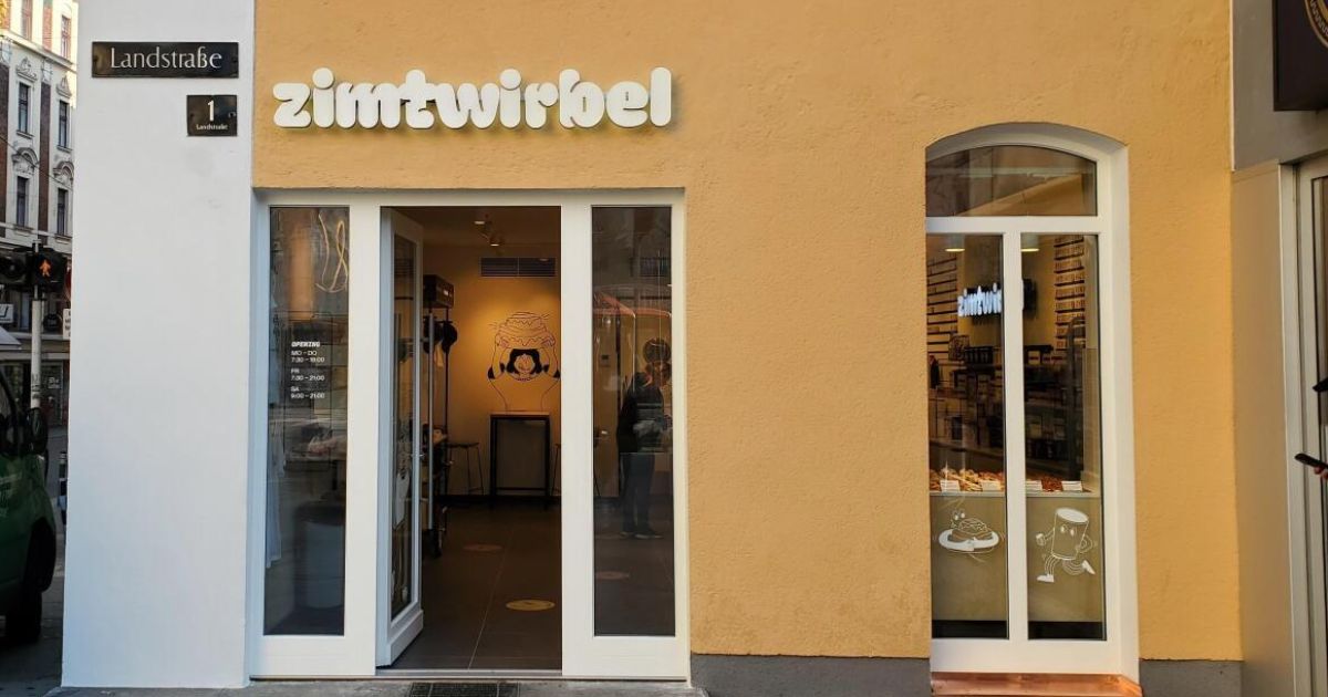 Zimtwirbel am Graben in Linz eröffnet