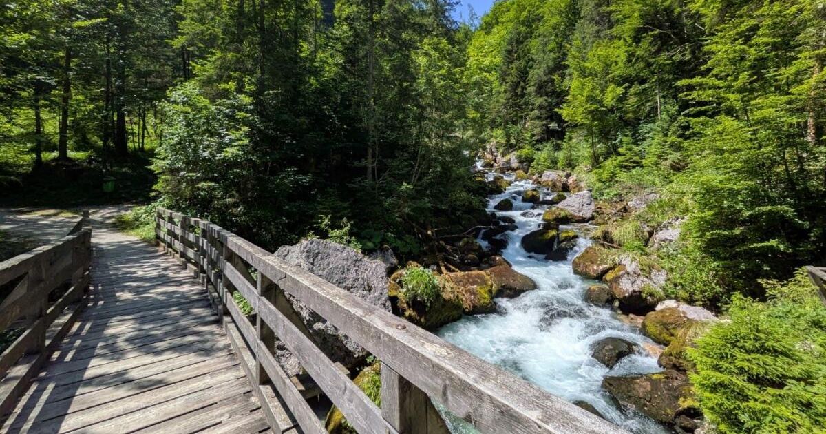 Zugang zum Wasserfall im Hallstätter Echerntal wieder offen
