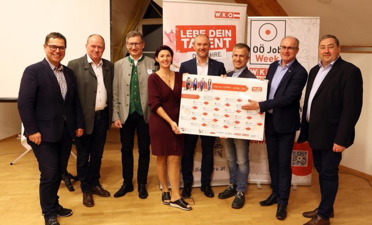 Informationen beim Lehrlingsstammtisch