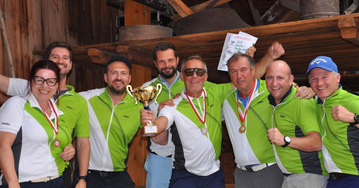 Team Engel siegte bei Golf-Bezirksmeisterschaften