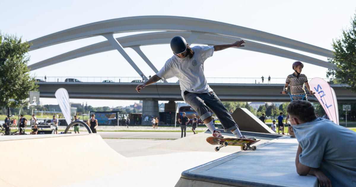 Linz hat nun größten öffentlichen Skatepark Österreichs