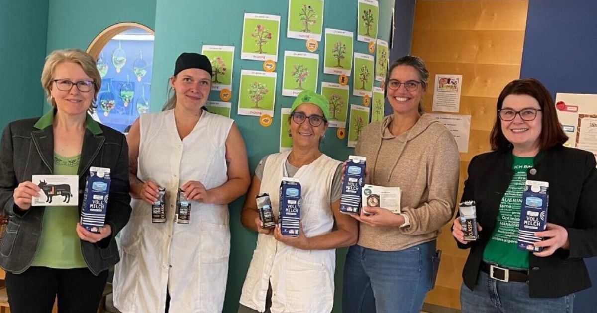 Milch als Zeichen der Wertschätzung