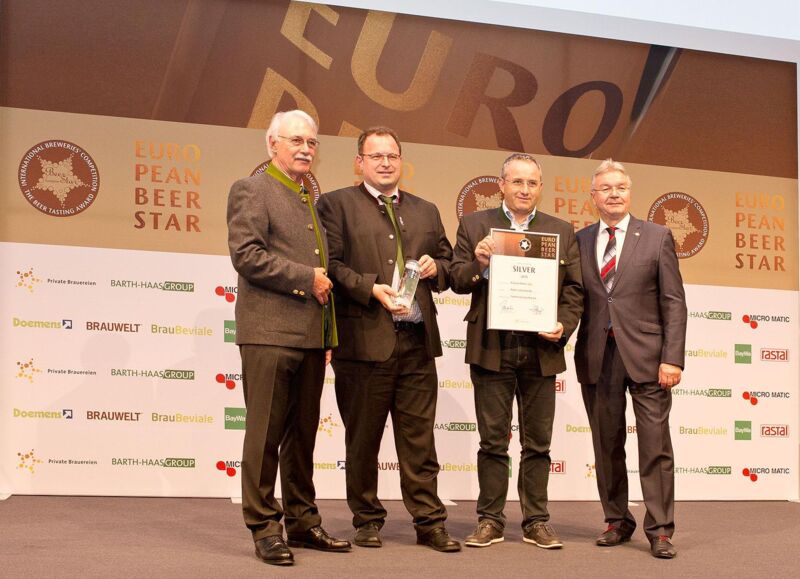 Silber für Rieder Bier