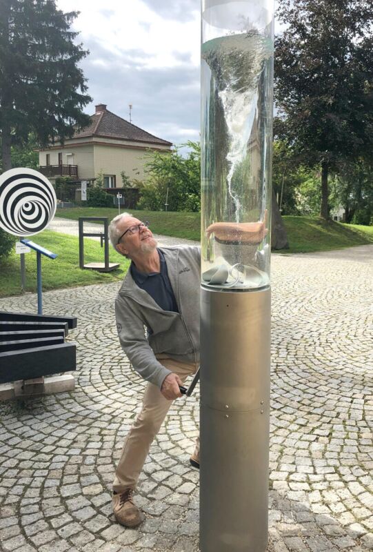 Neues Exponat in der Villa Sinnenreich: Kinder bringen das Wasser zum ...