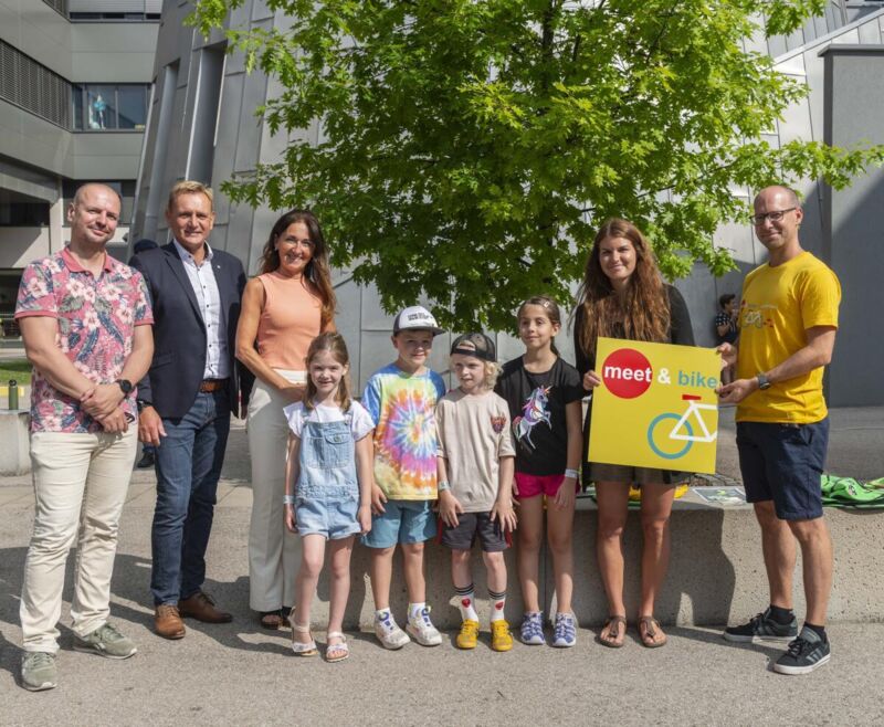 Klimabündnisschule: BRG Wels kämpft fürs Radfahren
