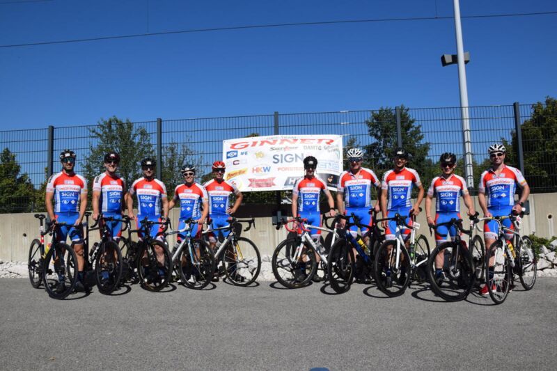 Bike Team Ginner zeigt beeindruckende Leistung beim King of the Lake