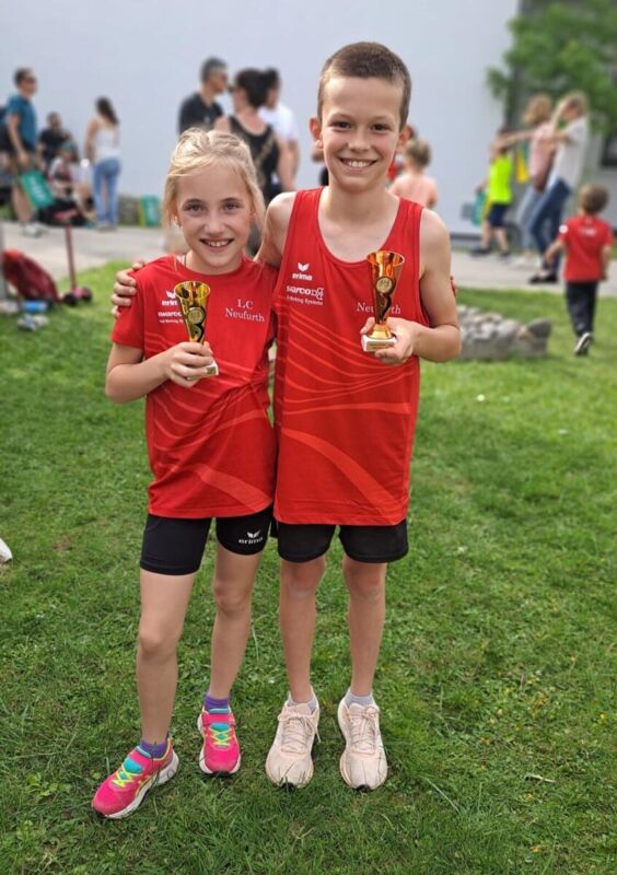 Laufclub Neufurth: Youngsters kamen aufs Stockerl