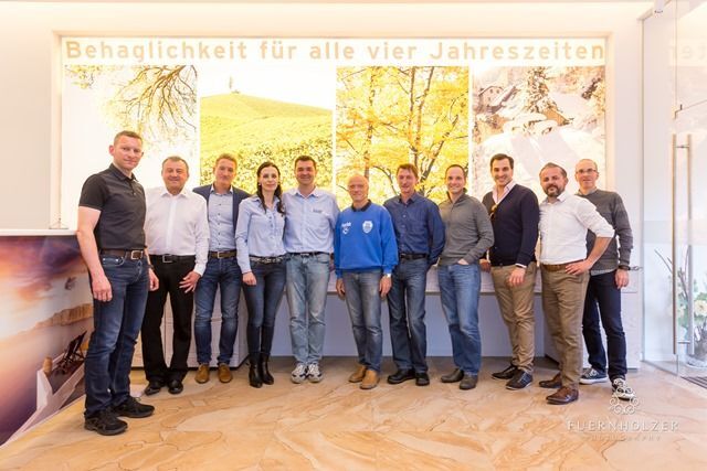 Die Premiumsponsoren der SG folgten der Einladung von Alexander und ...