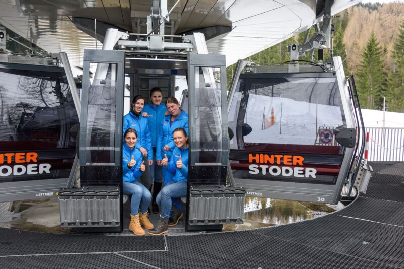 Frauenpower bei den Hinterstoder-Wurzeralm Bergbahnen