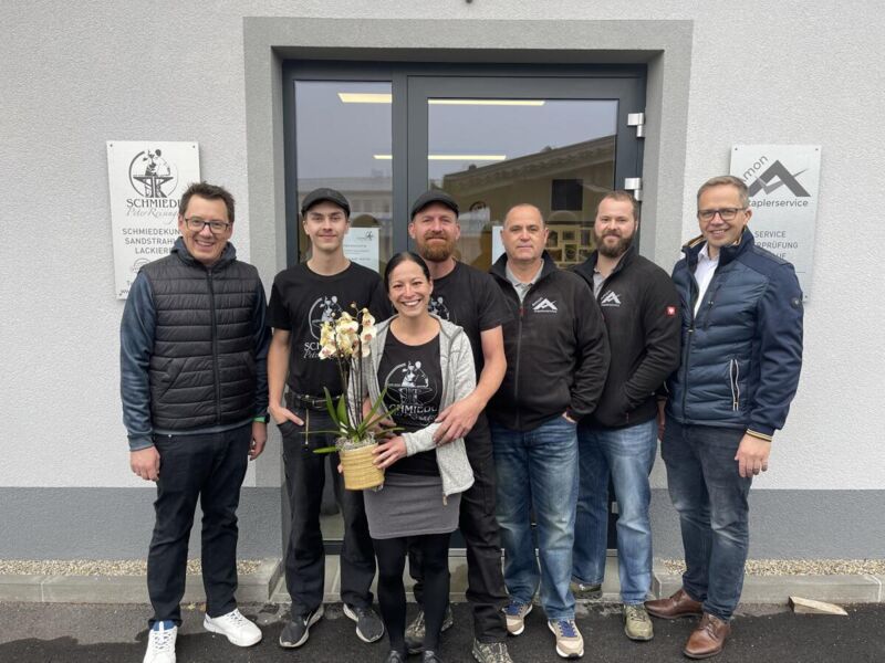 Tag der offenen Tür bei Schmiede Reisinger und Amon Staplerservice