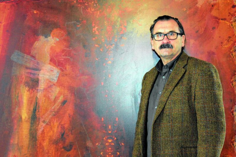 Manfred Hebenstreit: Er malt die Welt ...