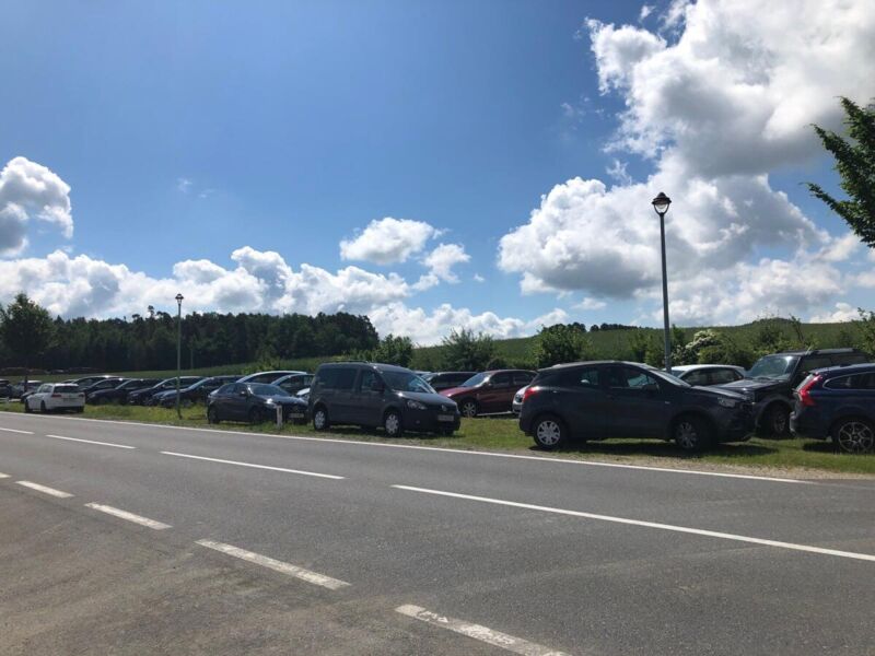 22 neue Stellplätze für Park-and-Drive-Anlage