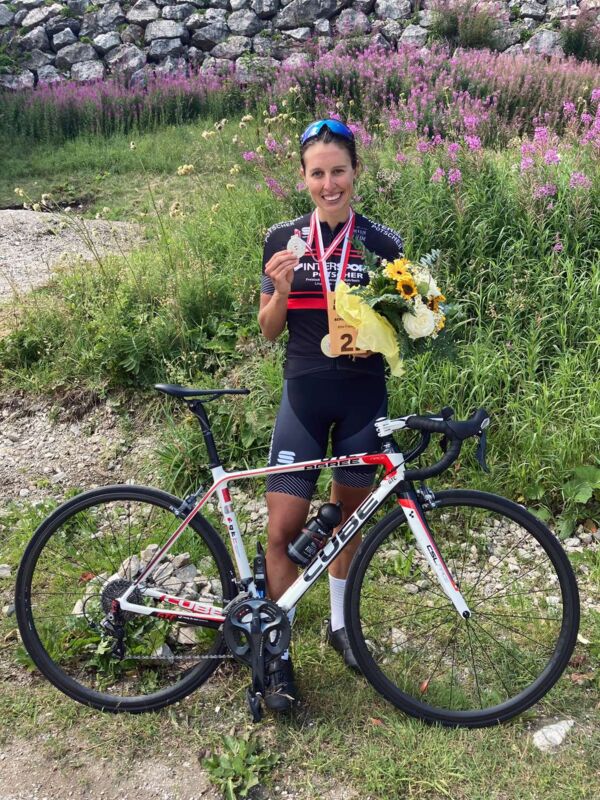 Sabine Stadler aus Hirschbach ist österreichische Rad-Vize-Meisterin am ...