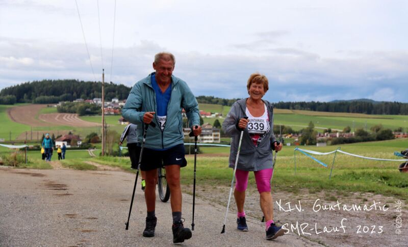 Ali Dibo und Verena Jax siegten beim Summerauerlauf