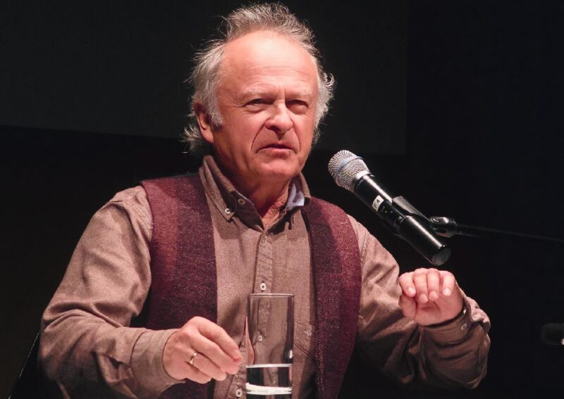 Buchpräsentation Schriftsteller Richard Wall