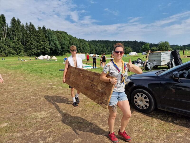 Abenteuer mit den Pfadfindern Steyrtal: Gold Rush am Hambaum-River