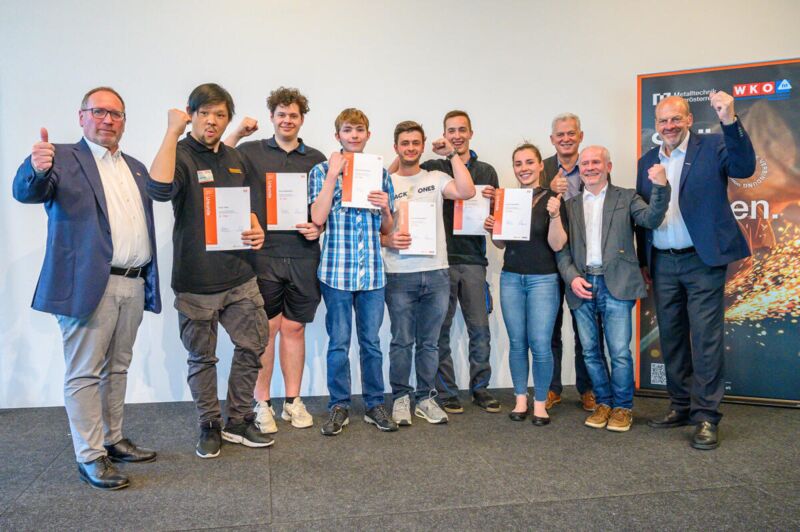 Braunauer ist bester Nachwuchs-Metalltechniker Oberösterreichs