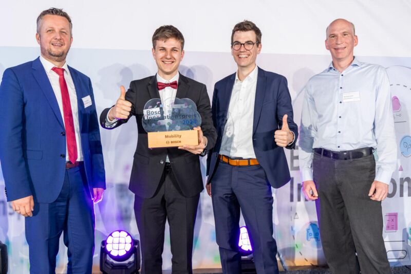 Bosch Innovationspreis für Braunauer Schüler