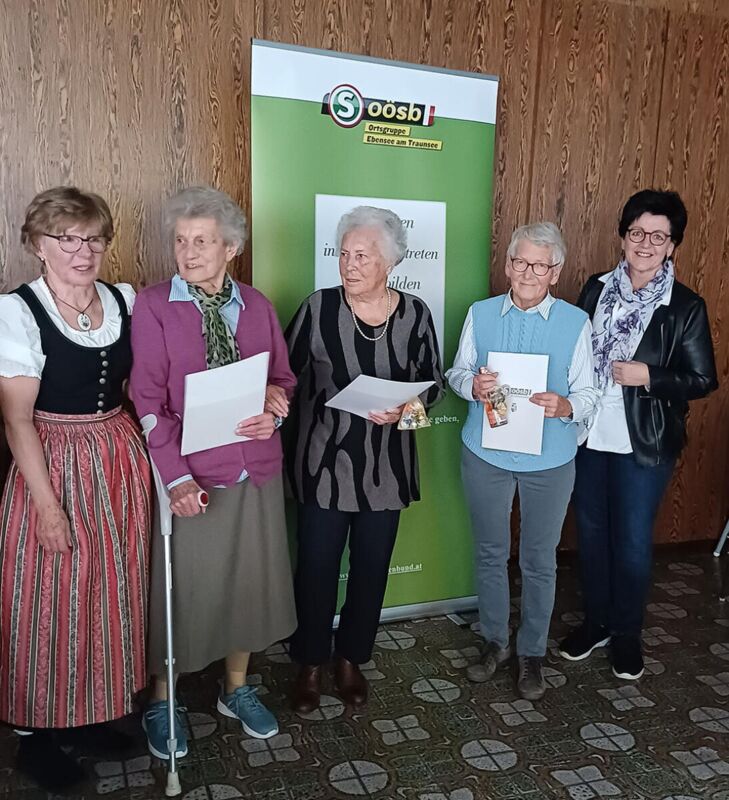 Gut besuchte Jahreshauptversammlung des Seniorenbundes Ebensee