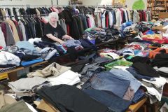 Der Flohmarkt der Rumänienhilfe schließt