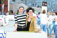 Ann Sophie bestaunte Songcontest-Möbel