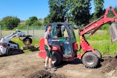 Girlpower aus dem abz für den Maschinenring