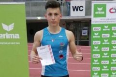 Österreichische Hallen-Staatsmeisterschaften: Samuel Leitner guter Vierter