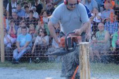 Wettkampf der besten Holzhacker