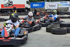 Die Jüngsten im Starterfeld gewinnen Agathenser Kartrennen