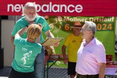 Goldenes Ehrenzeichen für Mollner Lauflegende