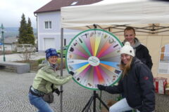 Aktion am Bauernmarkt in Gramastetten: „Trenna is a Hit“