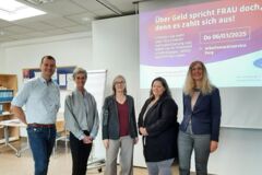Frauentag im AMS Perg: Über Pensionssplitting und Gehaltsverhandlungen