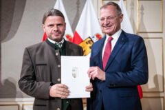 Kulturauszeichnung für Regionalchorleiter Andreas Holzer