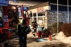 Brand im Freibad in Hinterstoder