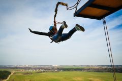 Todes-Drama in Russland: Bungee-Springerin Liza (44) stürzt vor den ...