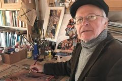 „Locker vom Hocker“: Ausstellung von Engerwitzdorfer Künstler Richard Wall